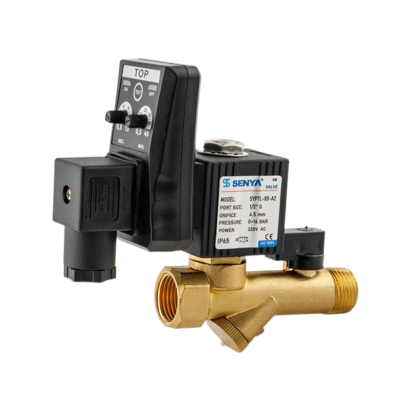 High Quality 1/2'' Compressor Auto Condensate Drain Digital Timer ...