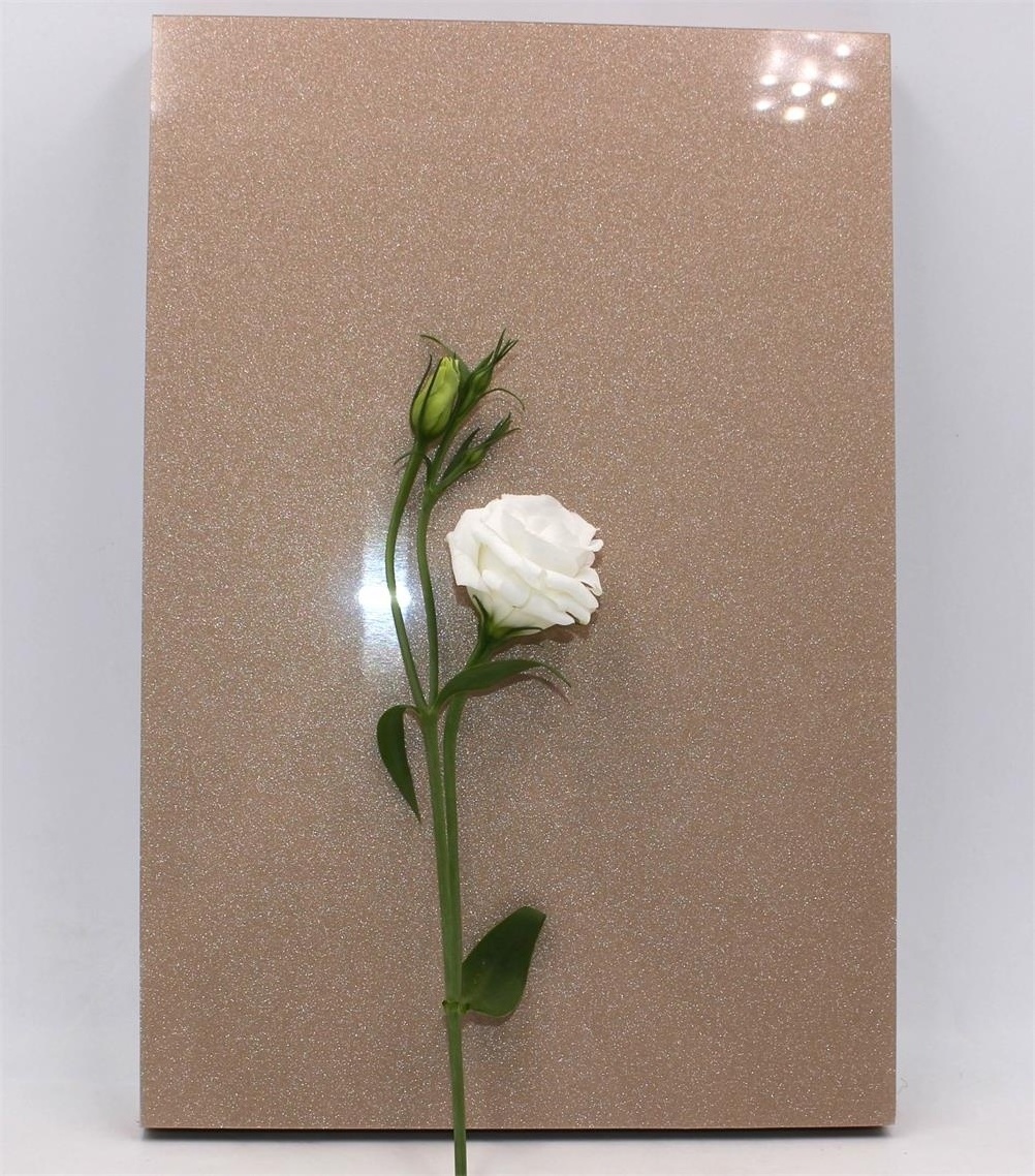 High gloss PET Coated Board /Wood Grain Melamine Laminated MDF marble ...