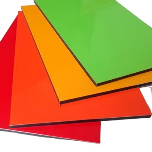 DiBond Alucobond ACM sheet aluminum wall cladding PVDF Paneles de ...