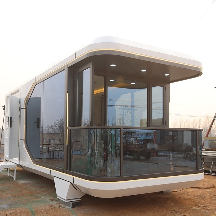 Mountain villa homes mobile trailer house 40ft shipping container home ...