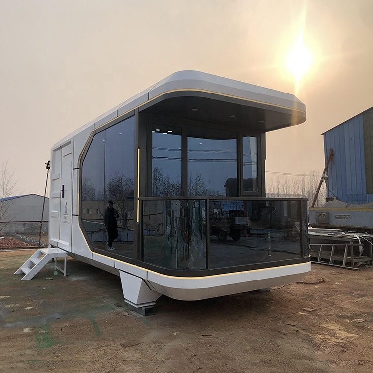 Mountain villa homes mobile trailer house 40ft shipping container home ...