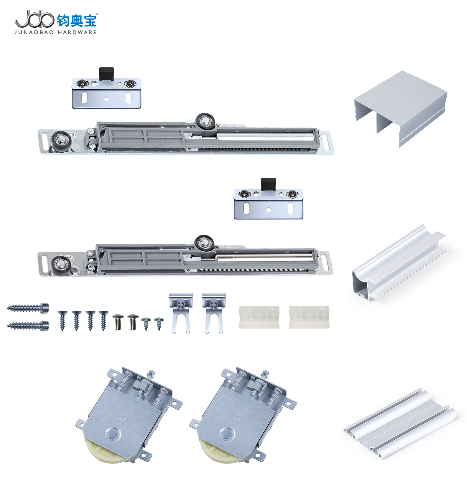 JOB Popular Classic Model Furniture Hardware Upper and Bottom Track ...