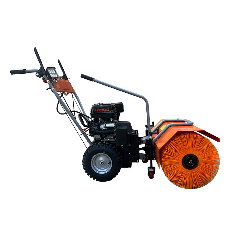 Hot Sale Small Road Electric Snow Plow Walk Behind Snow Sweeper Road ...