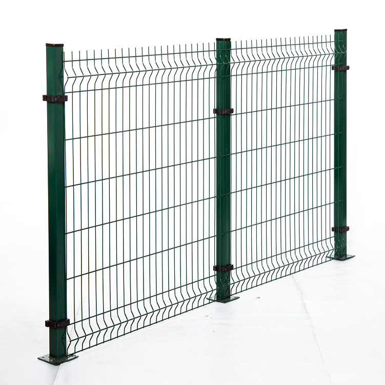 Metal PVC Coated 3d V Bending Welded Wire Mesh Fence Panel Curved Fence for Garden Fencing ...