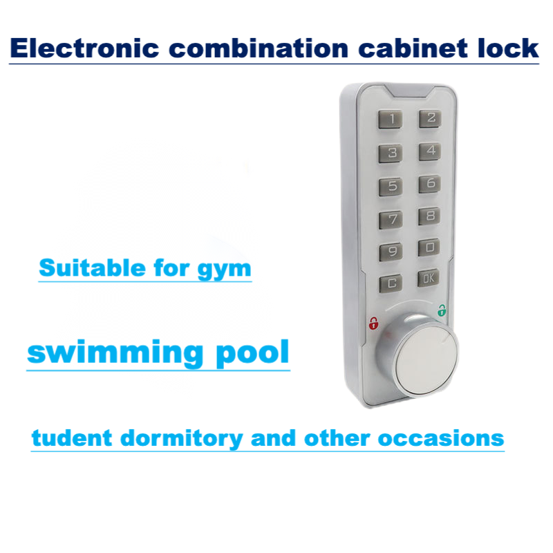Smart lock gym swimming pool wardrobe lock storage cabinet locker ...