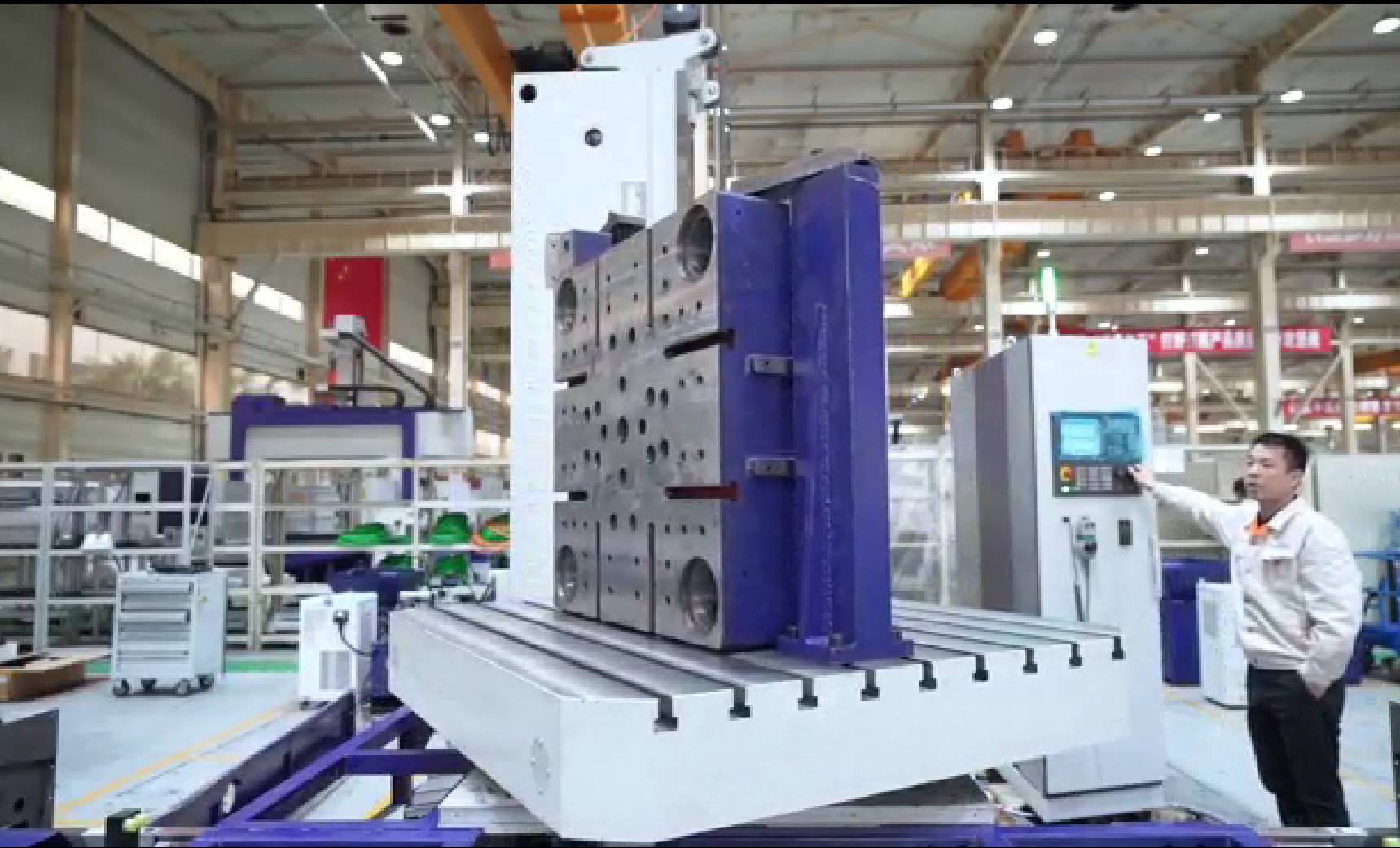 SMTCL Heavy Duty 5 Axis Milling Boring Machine PBC 110f SIEMENS System ...