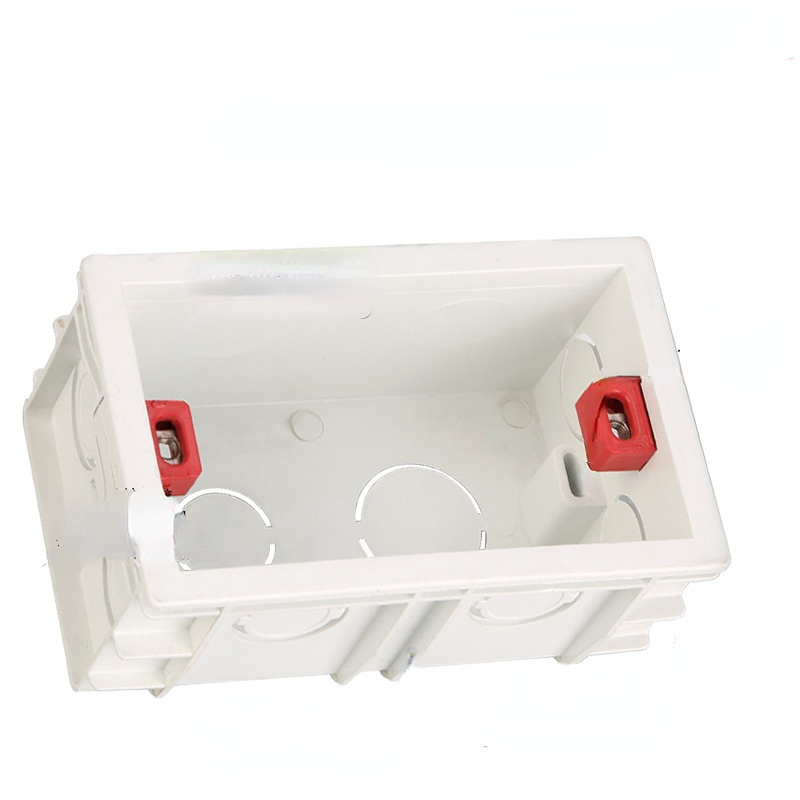 118 type 50H PVC mounting box Electrical enclosure white switch socket ...