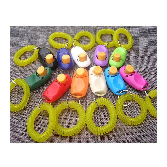 Dog Pet Training Clicker with Button and Bracelet | Bestsuppliers.com
