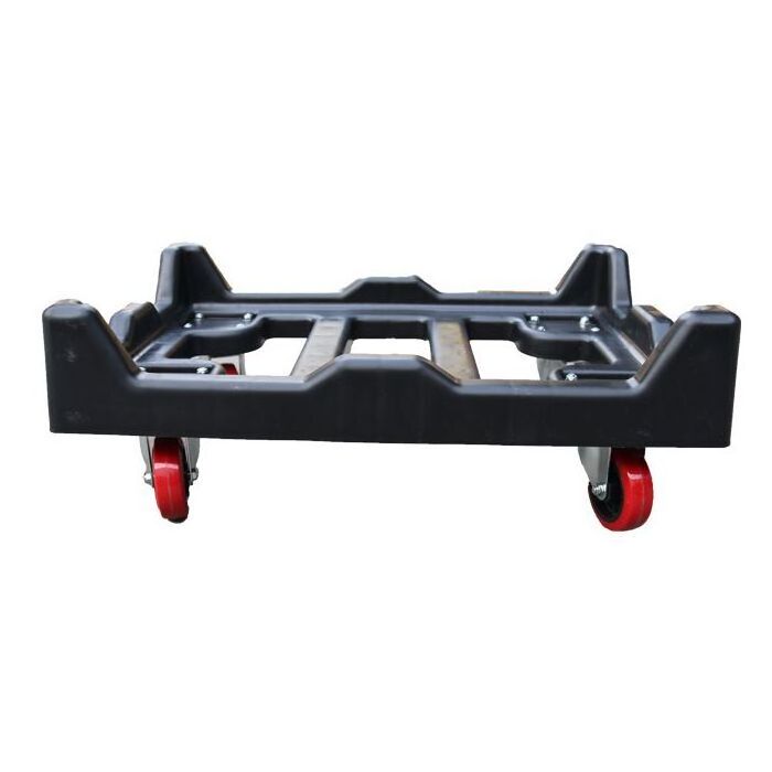 JOIN Plastic Tote Moving Logistics Dolly Plastic Roller Skate Trolley ...