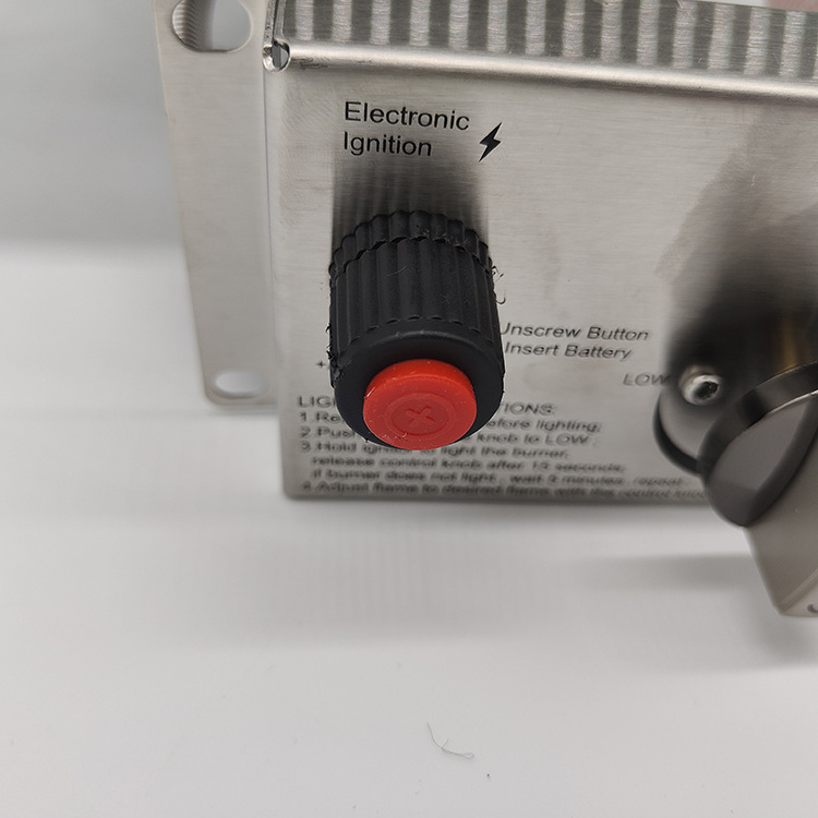 90000 Btu Gas Fire Pit Control Valve System Burner Ring Fire Pit Pan ...