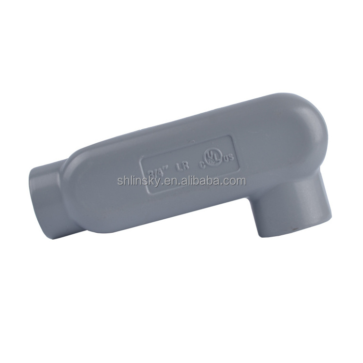 EMT LR Type Electrical 1/2" Decorative Conduit Electrical With Cover ...