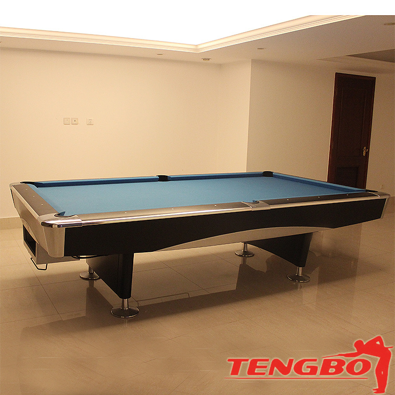 Contemporary 8 ball marble slate modern billiard 7ft 8ft 9ft pool table ...