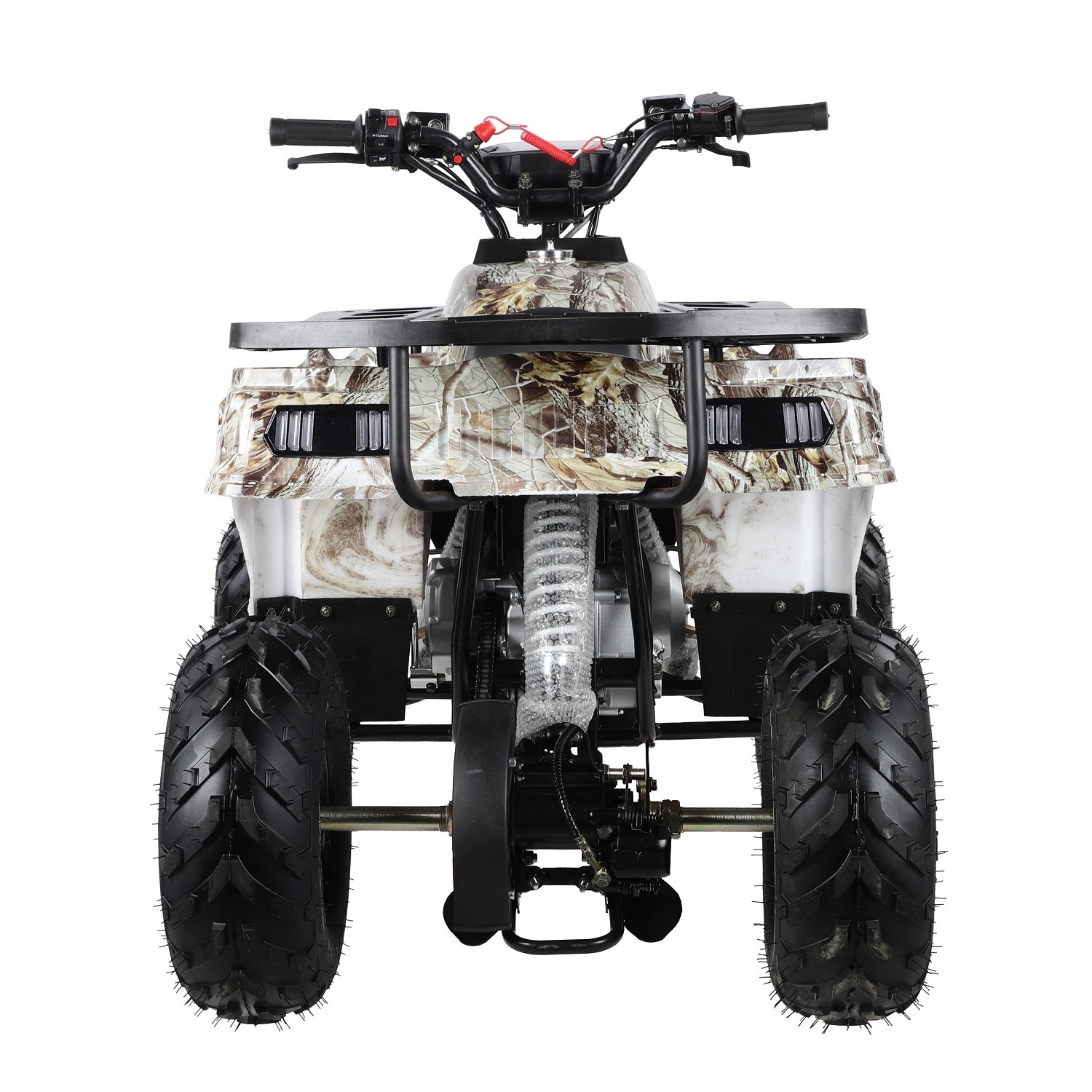 Mini ATV Motor 70cc Quad ATV Gas Power ATV with 4 wheeler for Kids ...