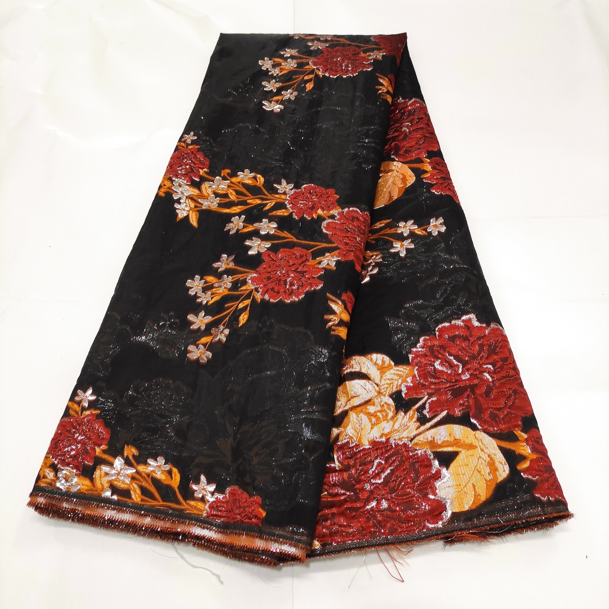 Lace Gilding Fabric Nigerian African Dress For Woman Embroidery French ...