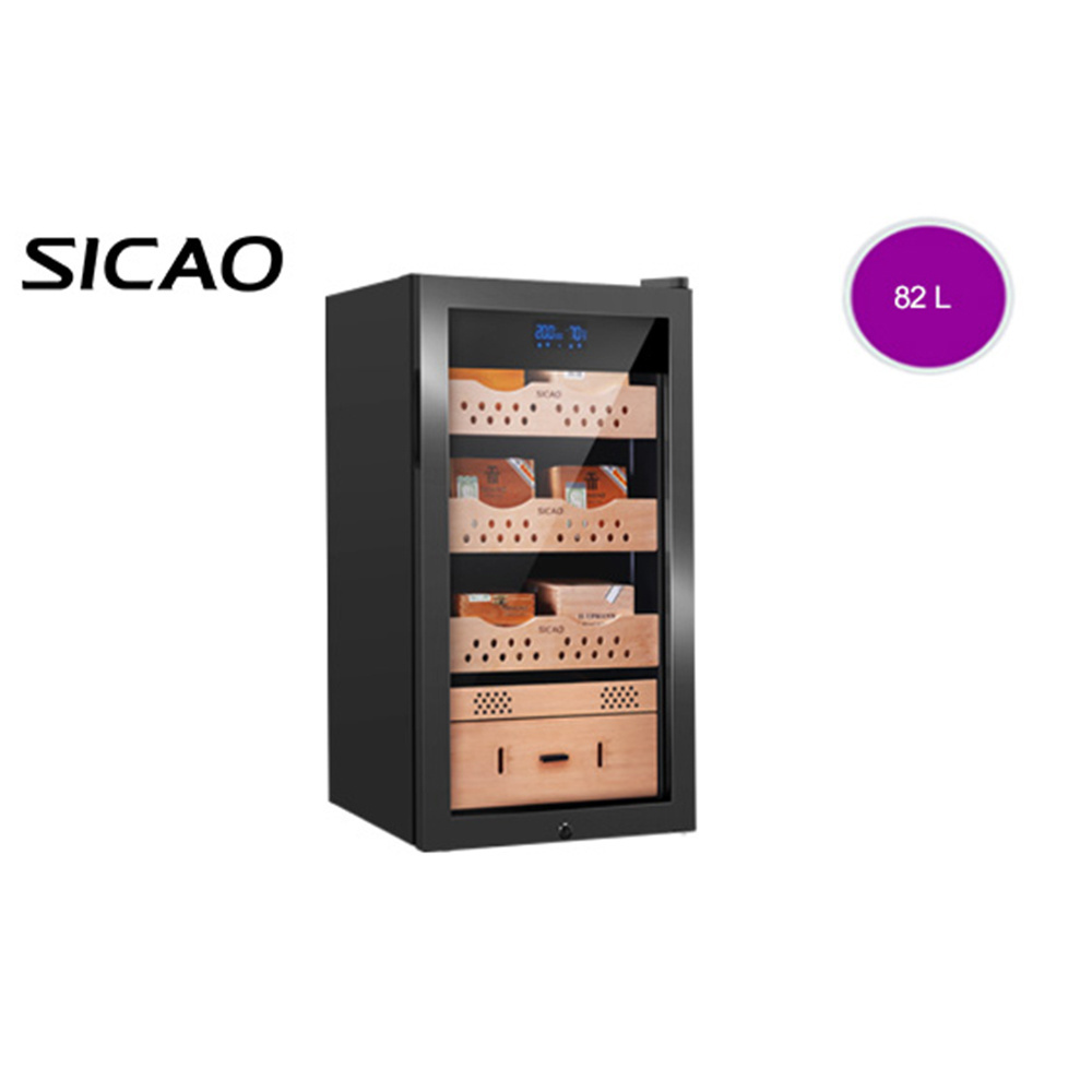 electronic controlled humidor leather cigar case humidifier in cigar ...