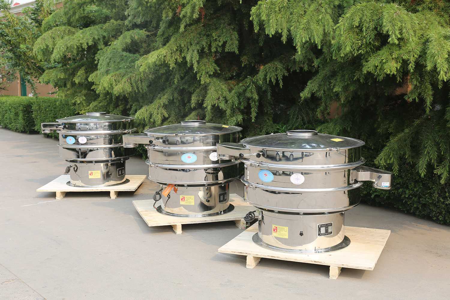 food industrial sieve rotary separator rice powder sifter round ...