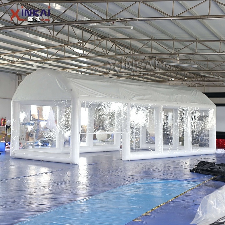 PVC airtight inflatable domes swimming pools cover for pool party ...