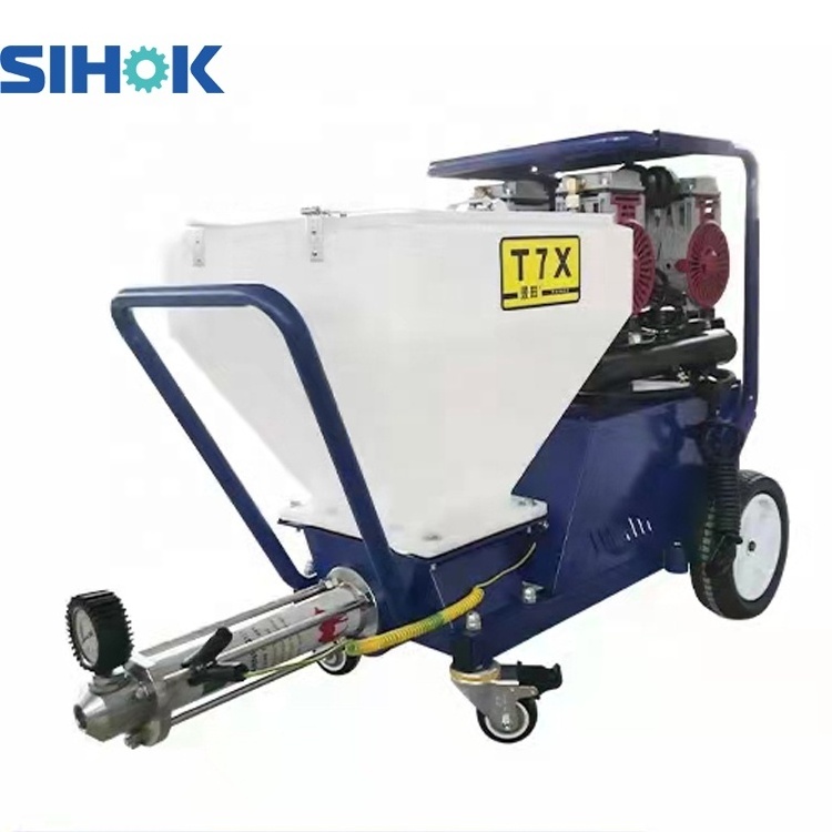 China factory custom screw pump texture sprayer 3000w electric putty ...