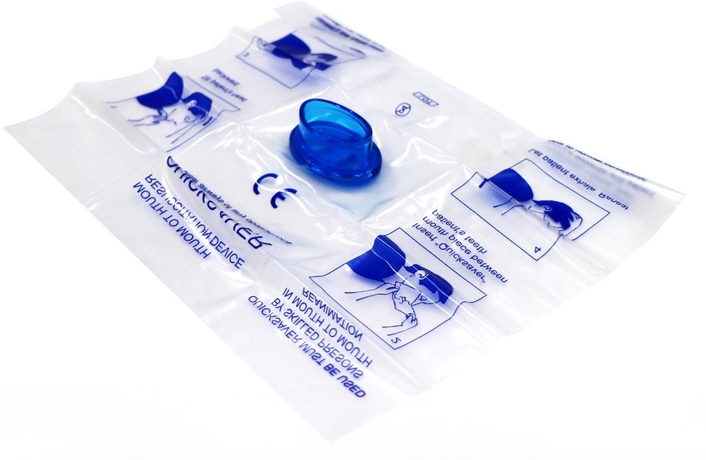 CPR Resuscitation Mask Mouth to Mouth Respirator Face Shield with One ...