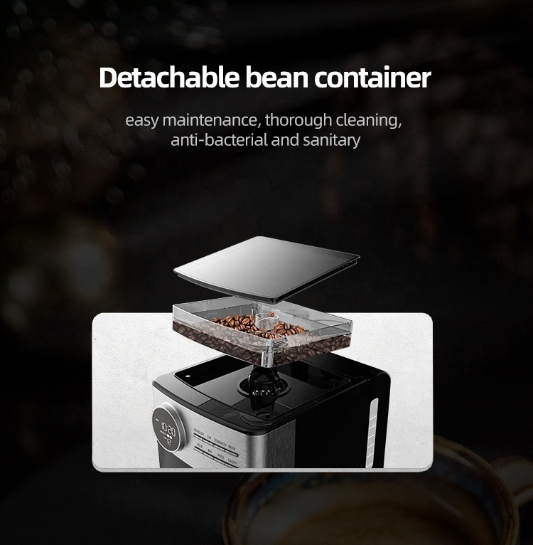 12 cup Automatic Grind and Brew Programmable Drip coffee maker ...