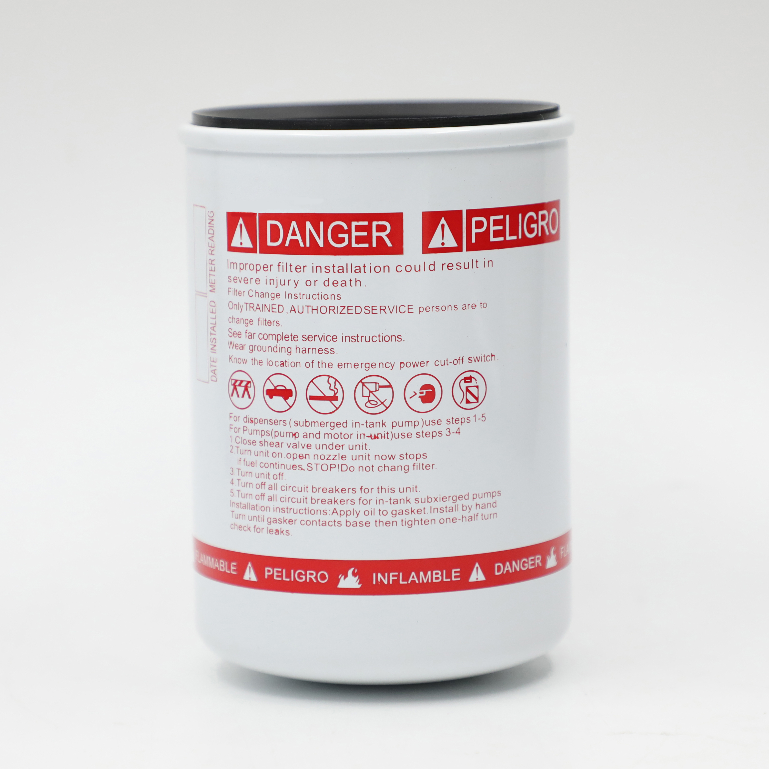 Cartridge Oil Fuel Filter with Bracket For Fuel Pump Dispenser,Used for ...