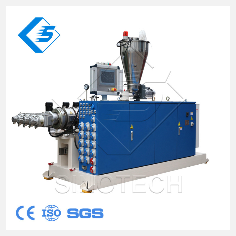 Efficient Double Screw Extruder Equipment PVC Plastic Extruders for PVC ...