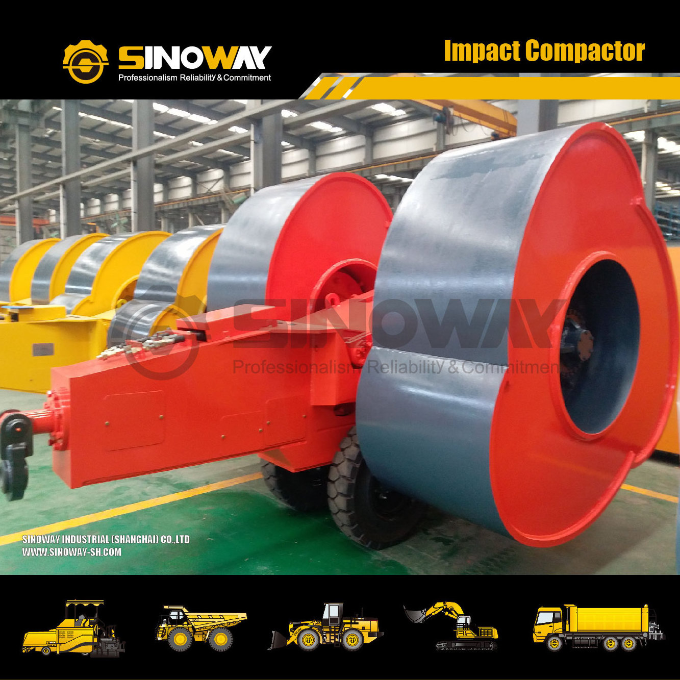 Dynamic 6830 Impact Compactor High Energy Rapid Impact Compaction ...