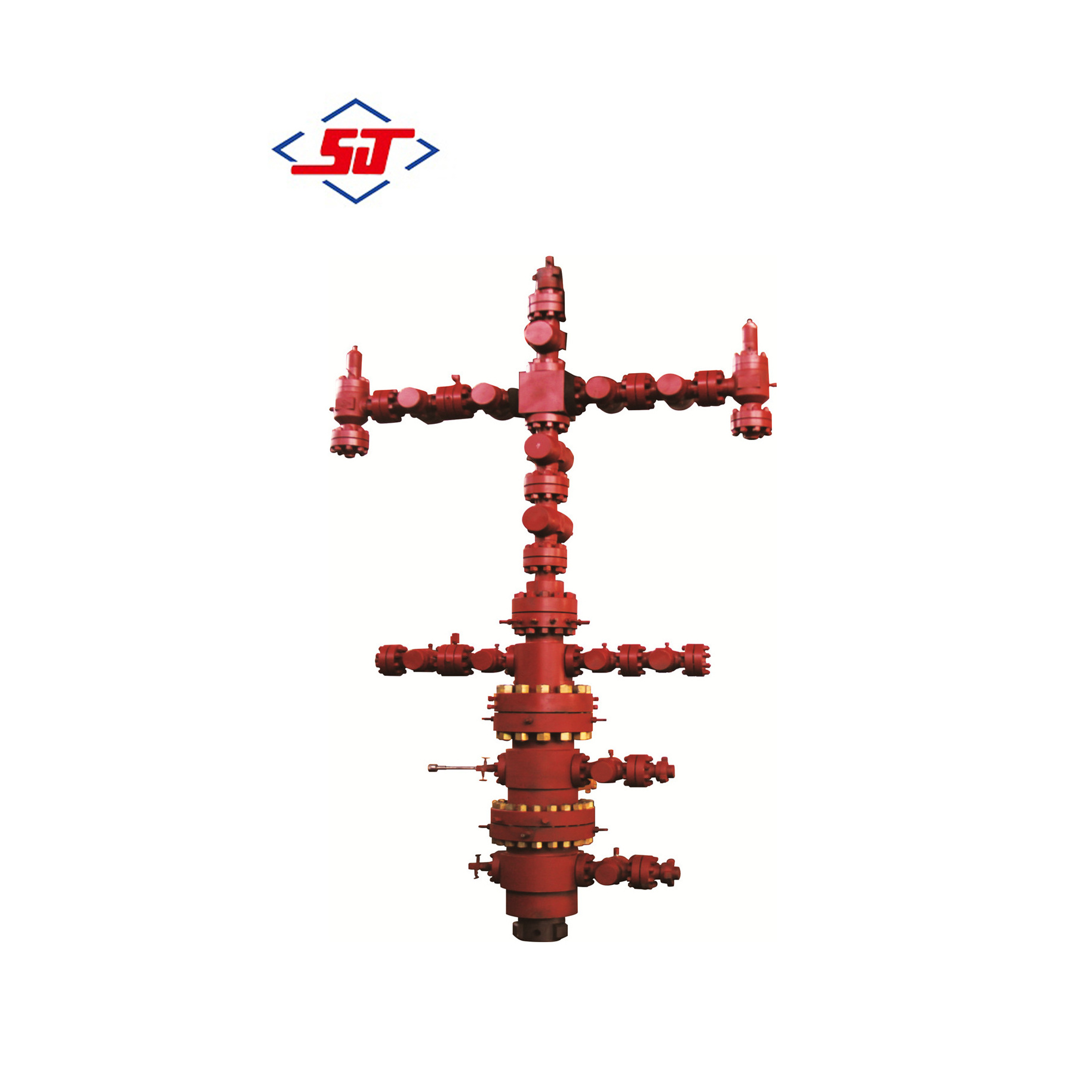 Shengji 298mm API 6A quality wellhead with tubing and casing head ...