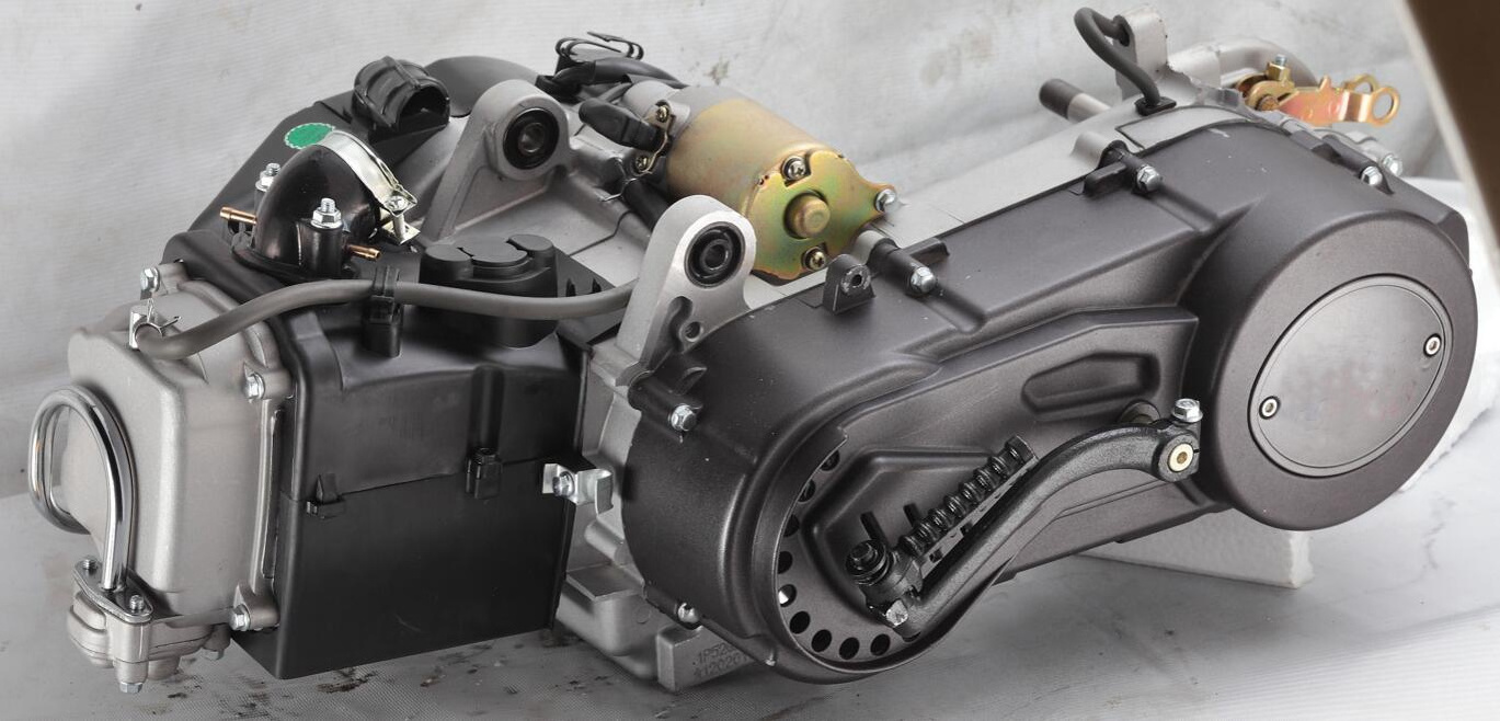 Gy6 Engine 125cc 1p52qmi Cvt Style Auto Engine Motorcycle Engine For ...