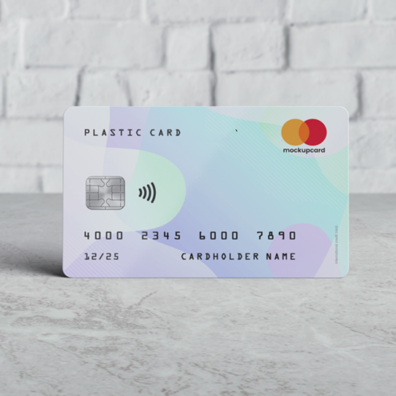 Custom Logo Gift Member PVC id Card Blank Visa Bank Credit Cards With ...
