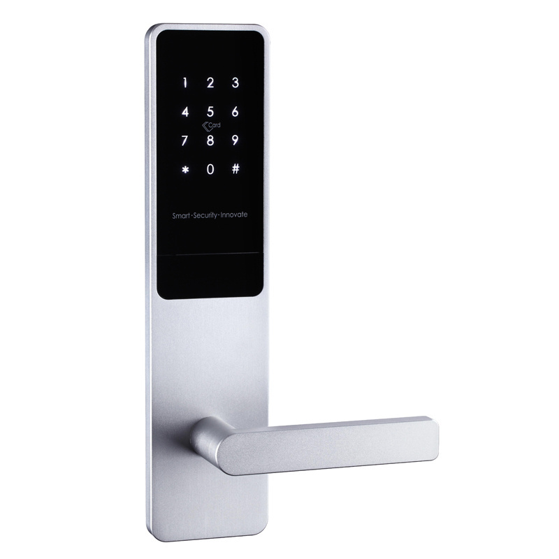 Smartek E901P Wireless Solid Aluminum ANSI Mortise Keyless Entry Door ...