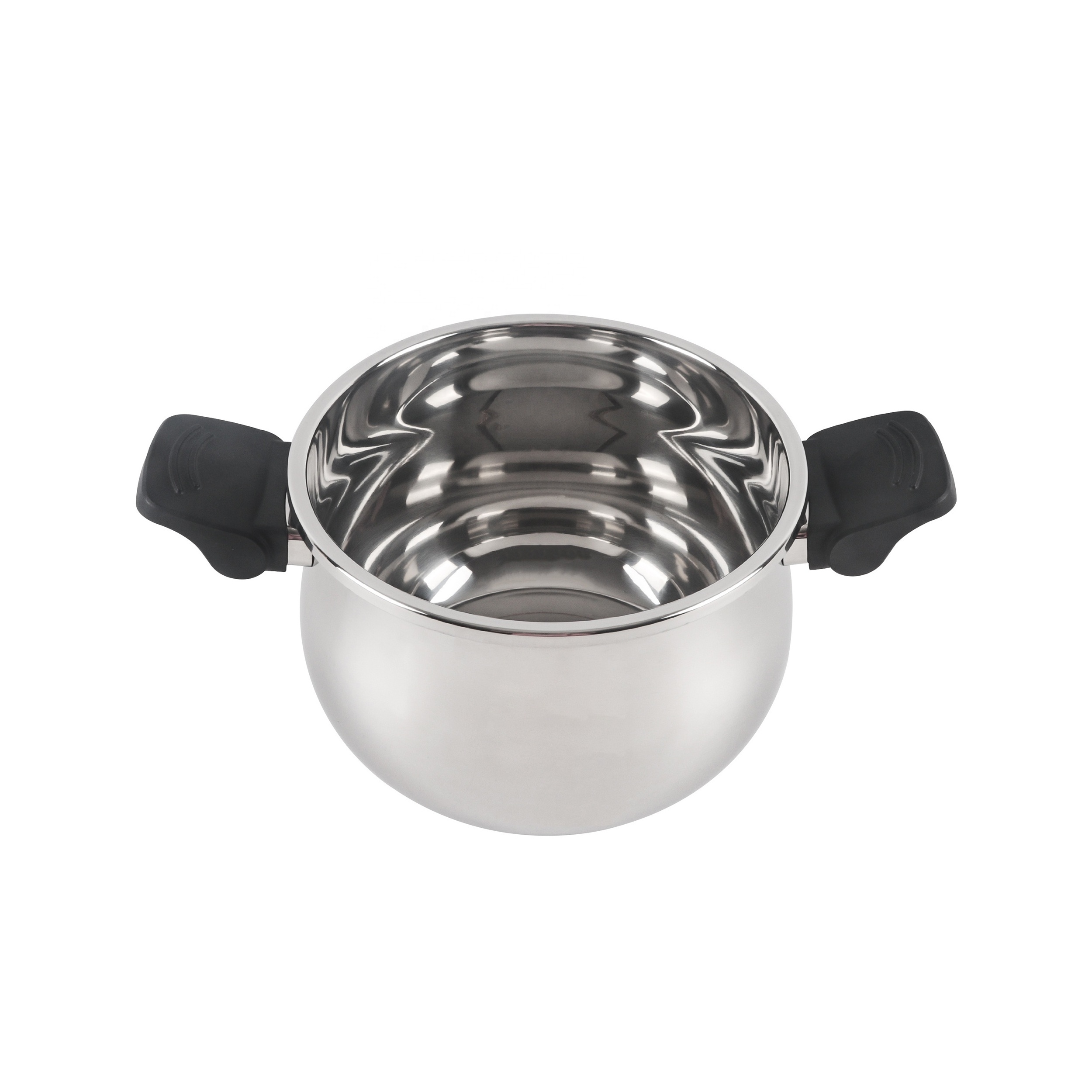 Rotation Pressure Cooker 6L Belly Shape Pressure Cooker Food Grade ...