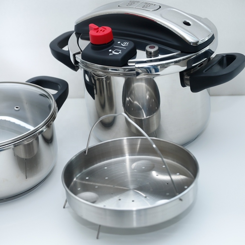 Rotation Pressure Cooker cookware sets stainless steel pressure cooker ...