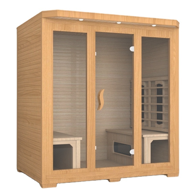 Traditional Sauna Room High Tech Health Infrared Sauna Indoor Infrared ...