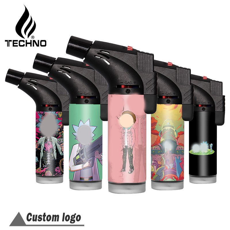 TECHNO Wholesale Portable Blue Flame Powerful OEM ODM Custom Logo ...