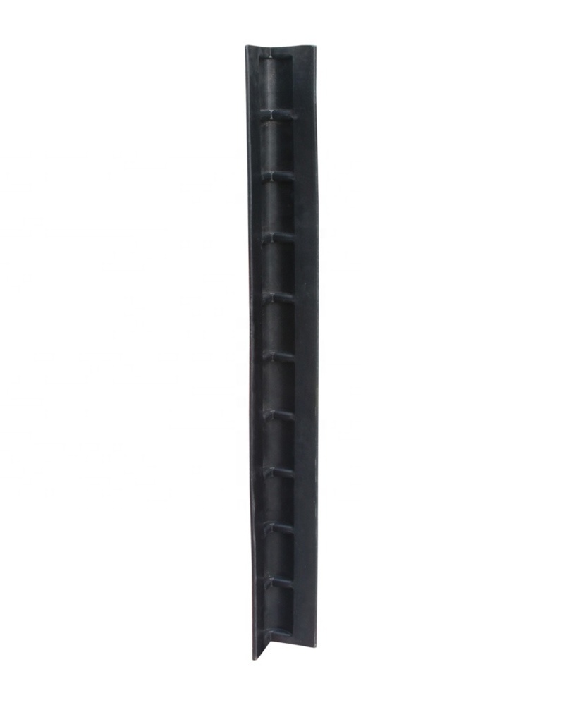 1000mm High Rubber Parking Lot Round Edge Corner Guard Wall Protector ...