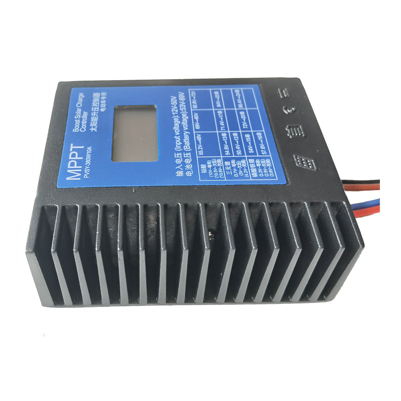 Newly MPPT Solar Boost Controller 48v60v72v 380W 10A Battery Charger Charge Digital Controller ...