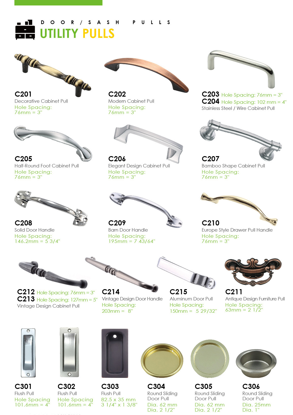 Slender Bar Drawer Pull Mixed newest Metal