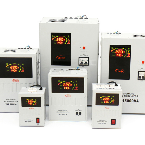 New type wall mount avr single phase 5000w main voltage regulator ...