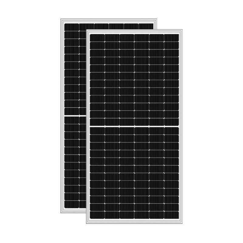 Full Black Photovoltaic Bifacial Solar Panel 550w 11BB Monocrystalline ...