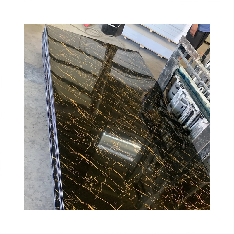 1220 mm Flexible Eco-Friendly PVC Marble Wall Panel Interior Decoration ...