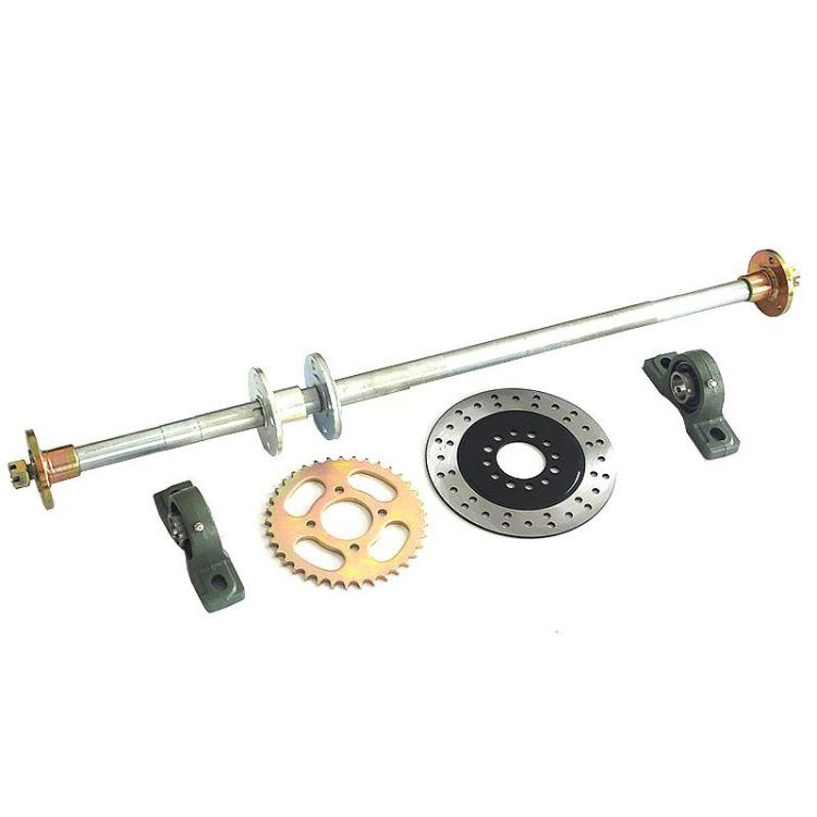 kids 44 inch go kart rear axle kit electric 25 km/h 2 in one electric ...