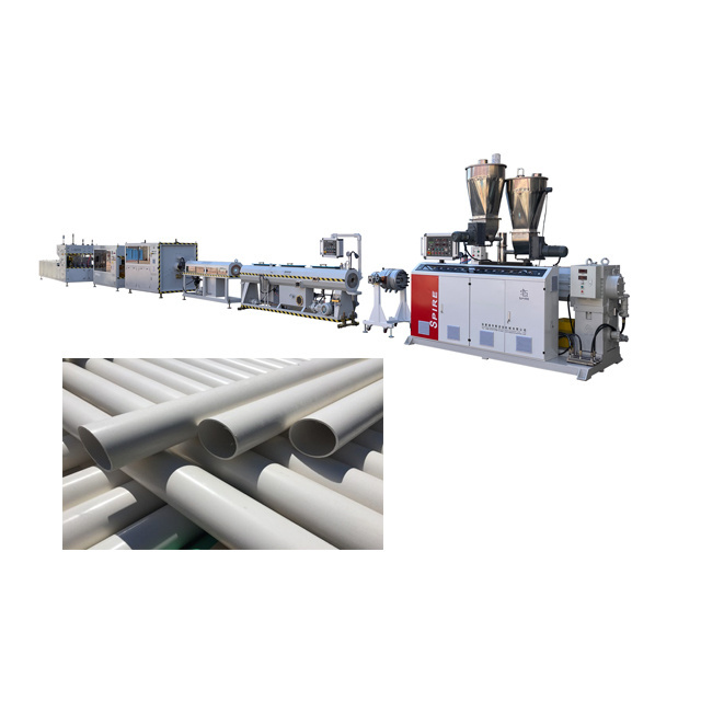 SJSZ45/90 bimetallic conical twin screw extruder/SKD cover PVC conduit ...