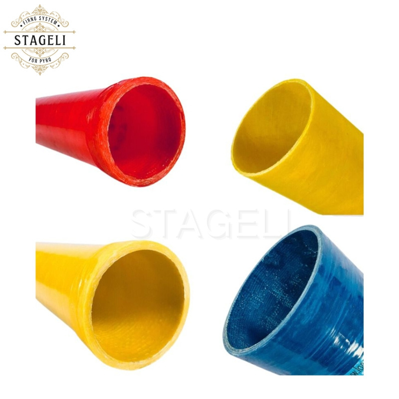 Fiberglass Mortar Tubes Racks Plastic Tube Customize Fireworks Display ...