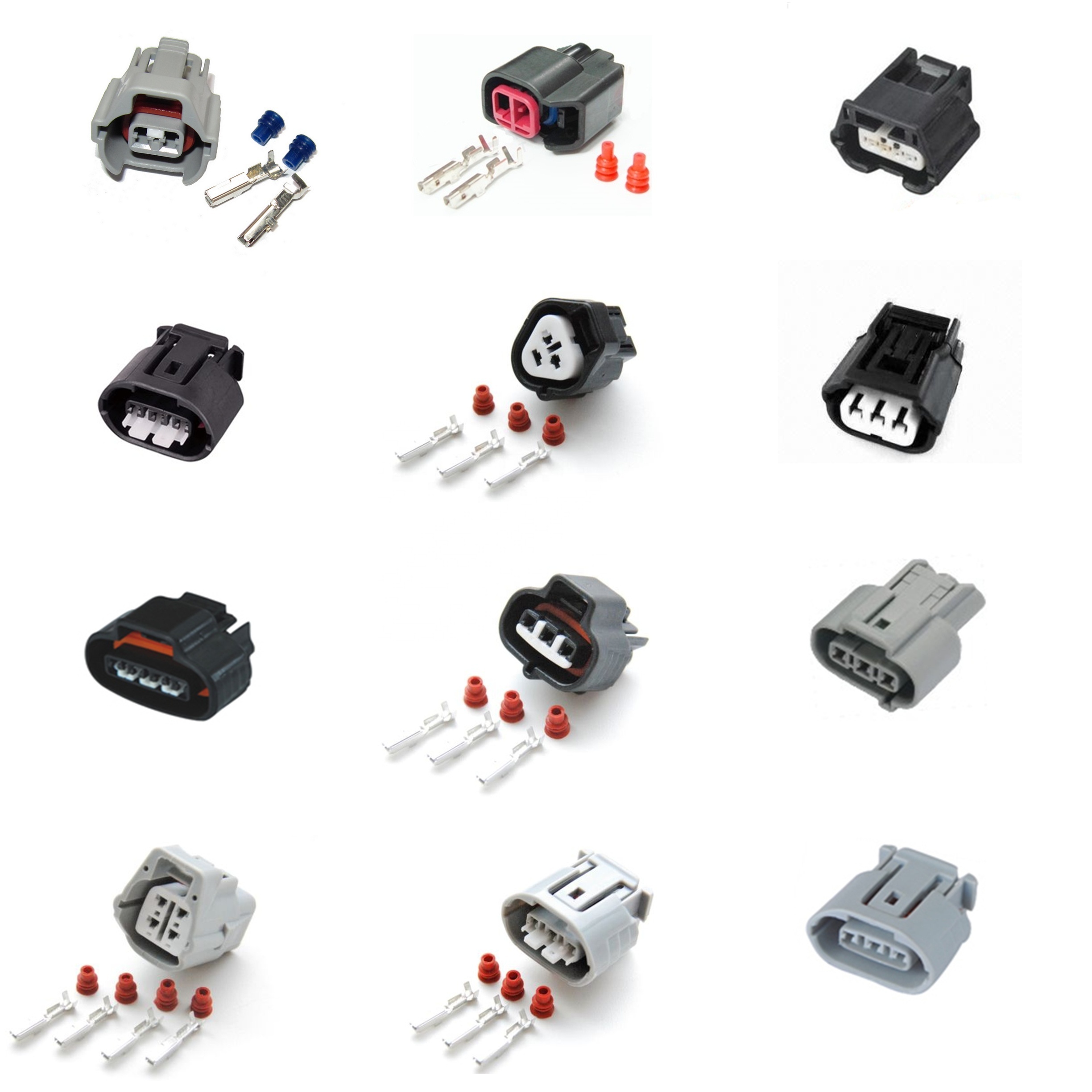 2 pin 3 pin 4 pin car automotive cam position sensor plug pigtail ...