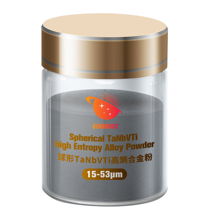 High entropy atomized TaNbVTi alloy refractory spray mass powder for ...