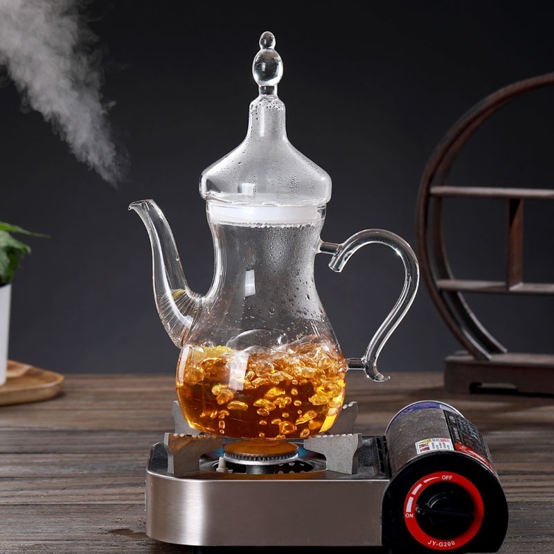 High temperature resistant transparent Arabic borosilicate glass coffee ...
