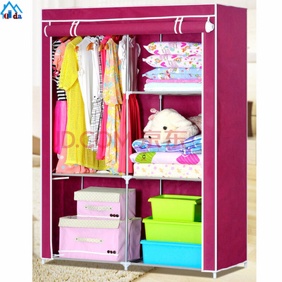 Folding cupboard plastic store