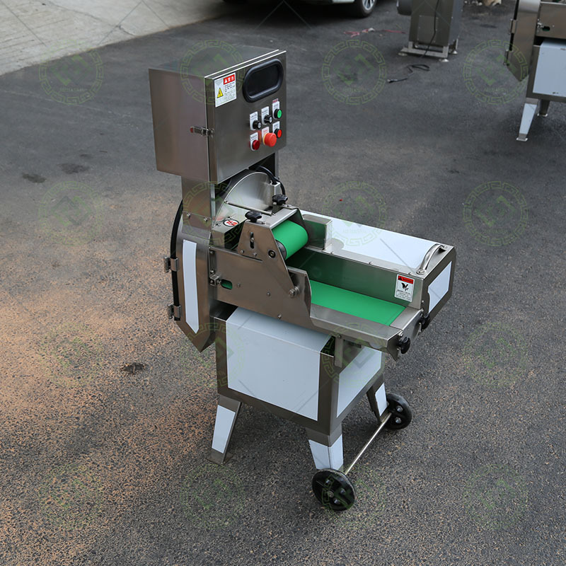 220V Automatic Okra Cucumber Cabbage Slicing Machine Cutter ...