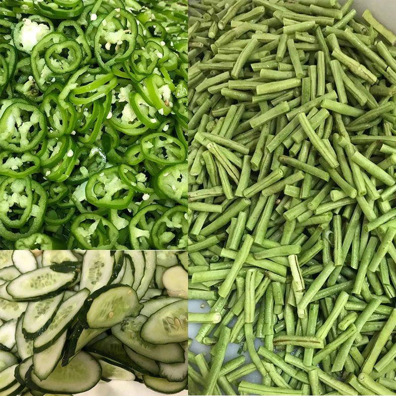220V Automatic Okra Cucumber Cabbage Slicing Machine Cutter ...